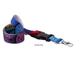 Sample-Lanyard Single Side Sub Buckle&LobsterRing - Three6ixty