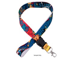 Sample-Lanyard Single Side Sub Buckle&LobsterRing - Three6ixty